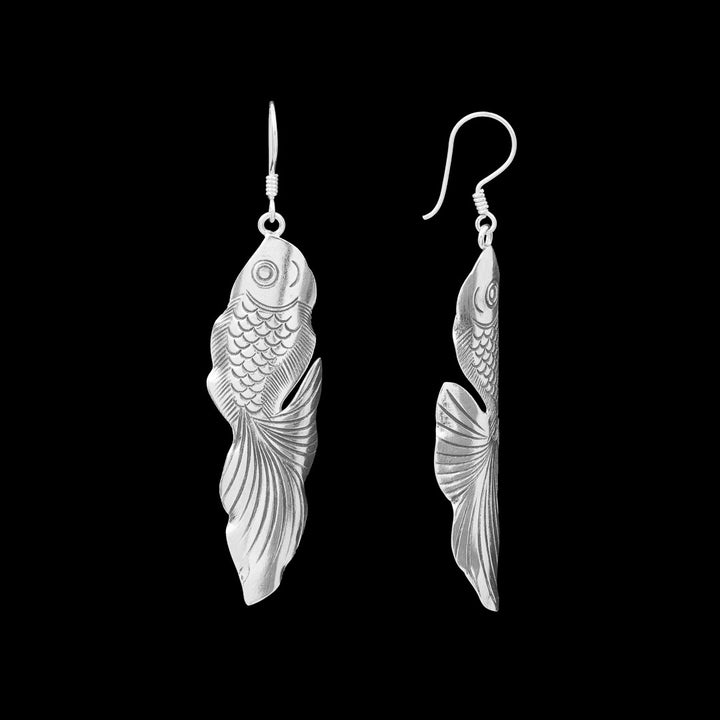 Boucles d'oreilles en argent massif - Itsara Bijoux – Itsara bijoux