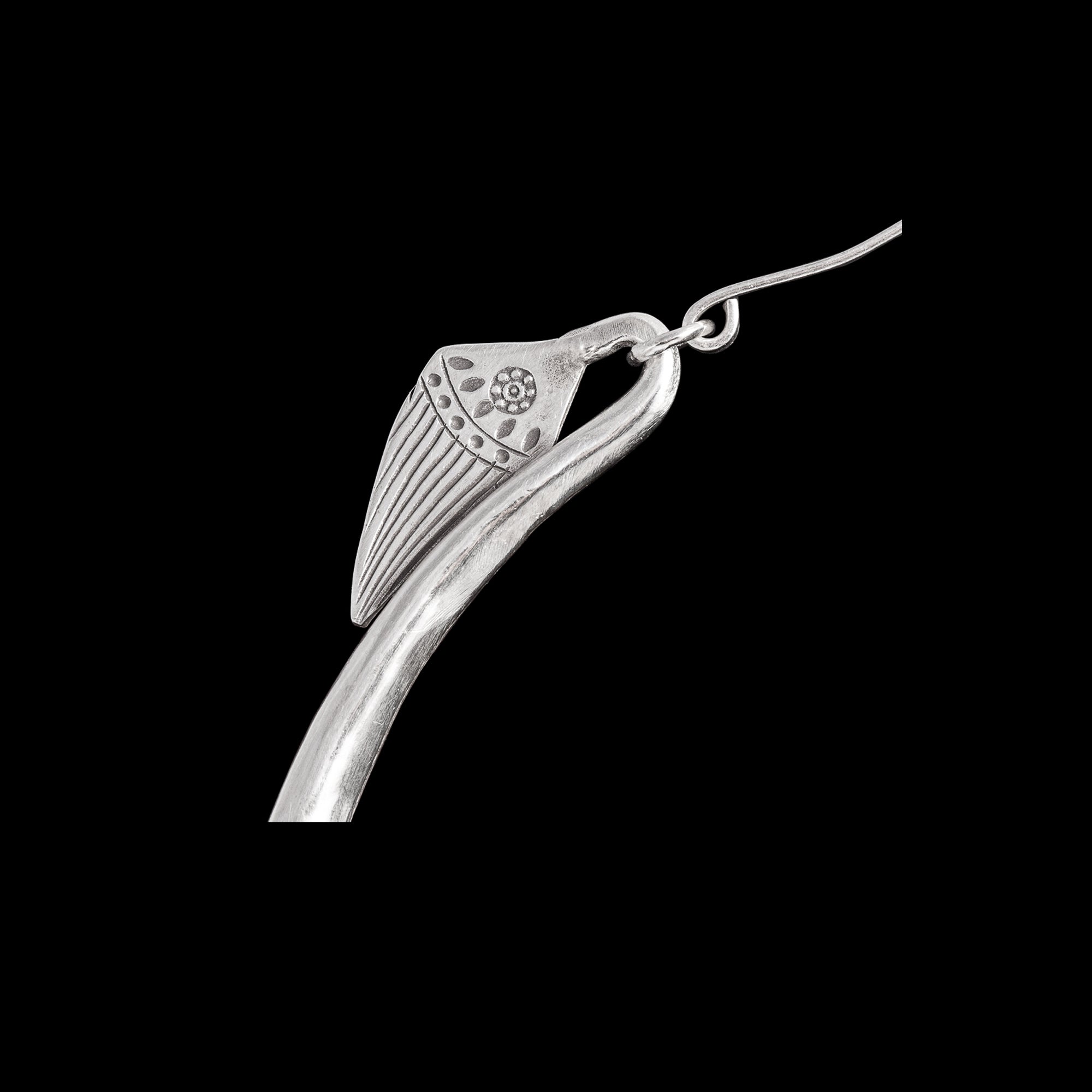 Collier torque en argent N°4 - Itsara Bijoux – Itsara bijoux